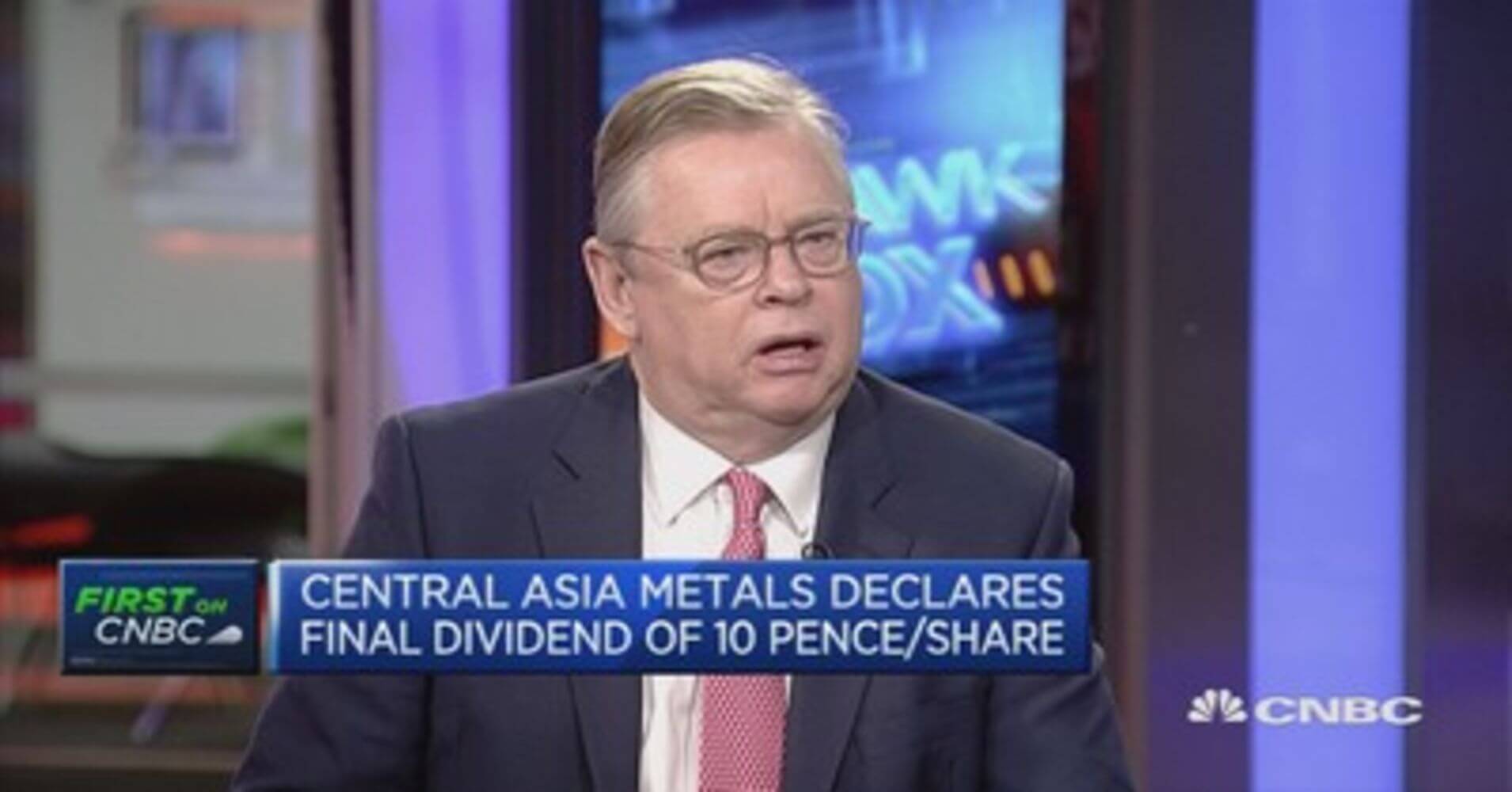 CNBC interview - April - Central Asia Metals Plc
